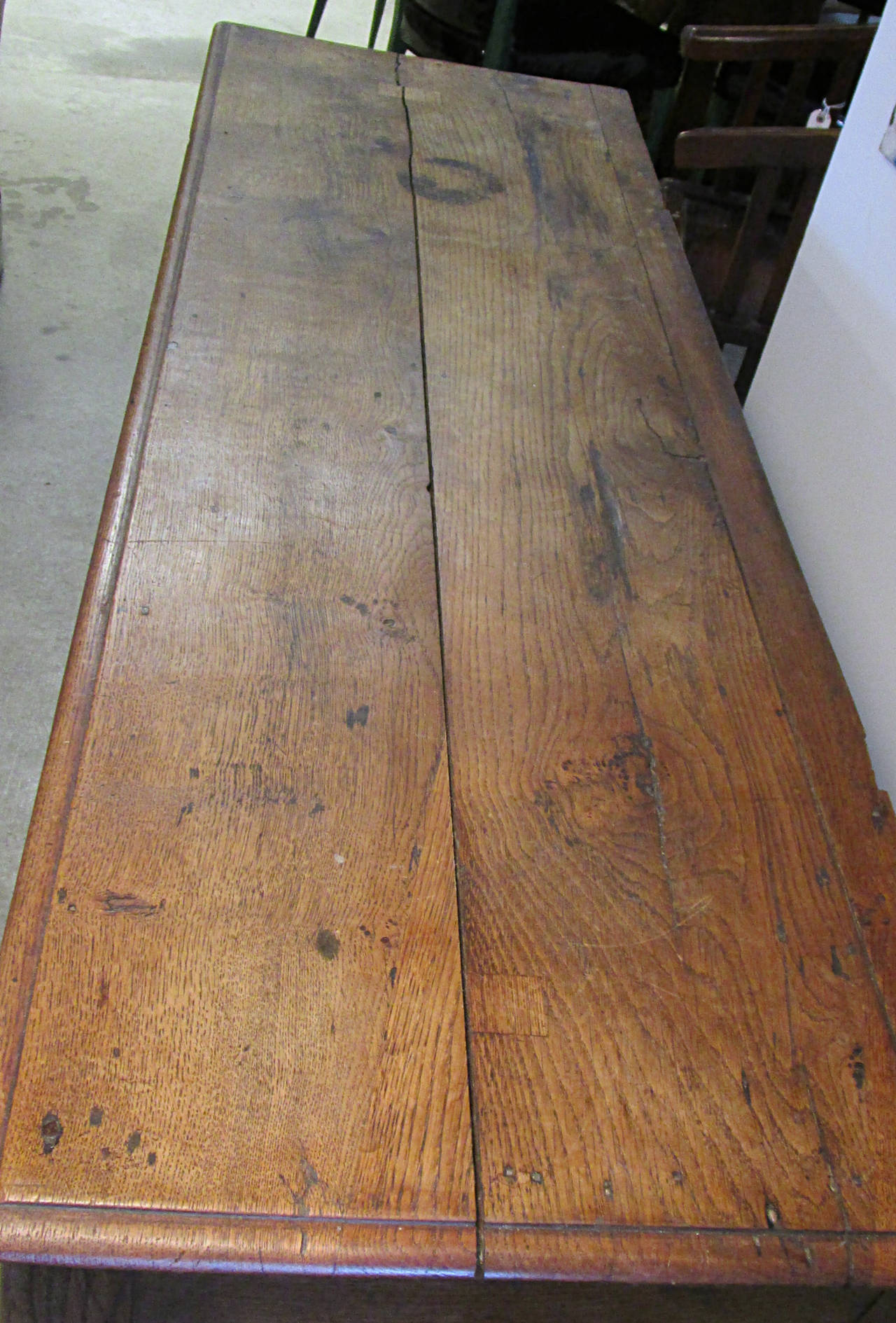 English Oak Server For Sale at 1stDibs