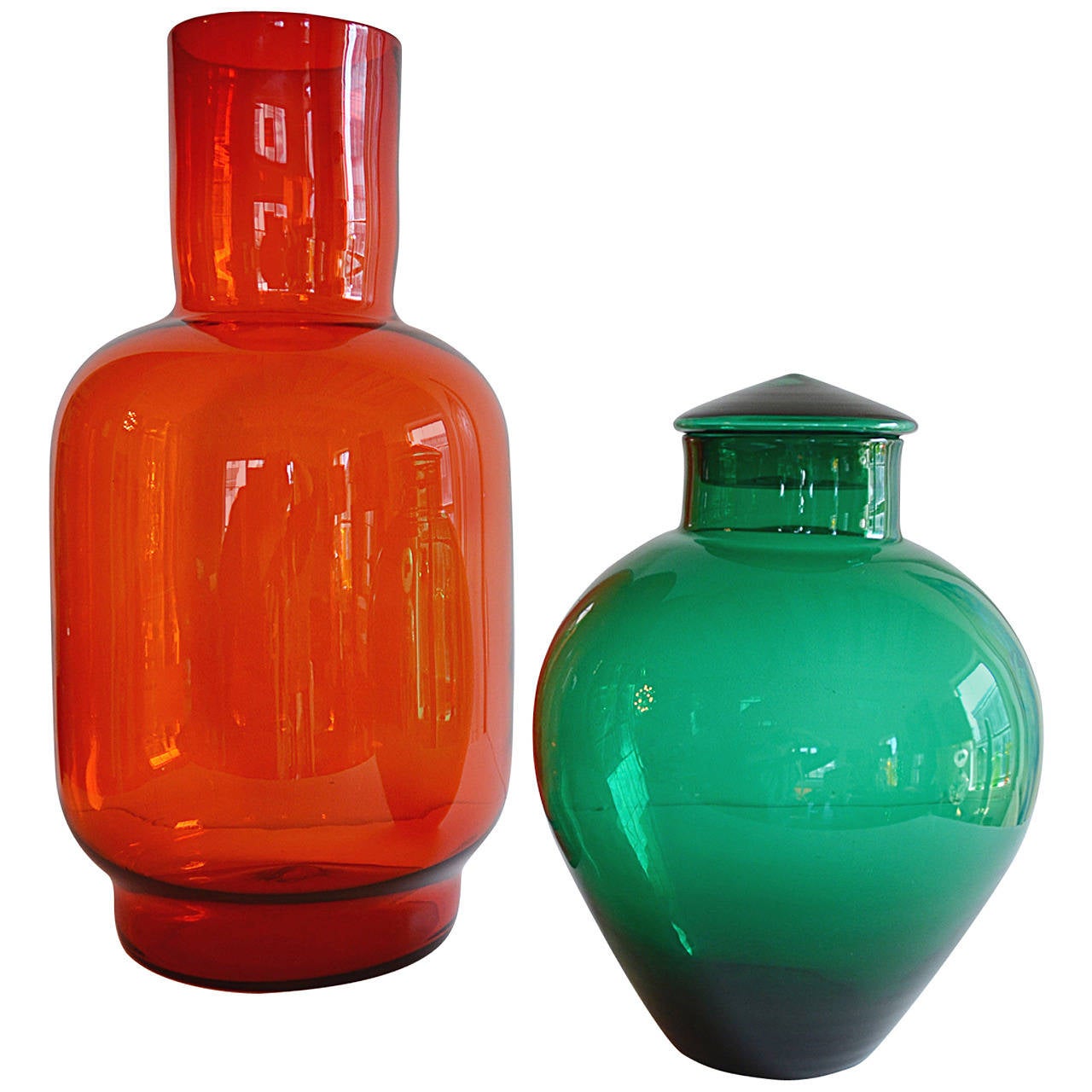 Two-Piece Blenko Collection at 1stDibs