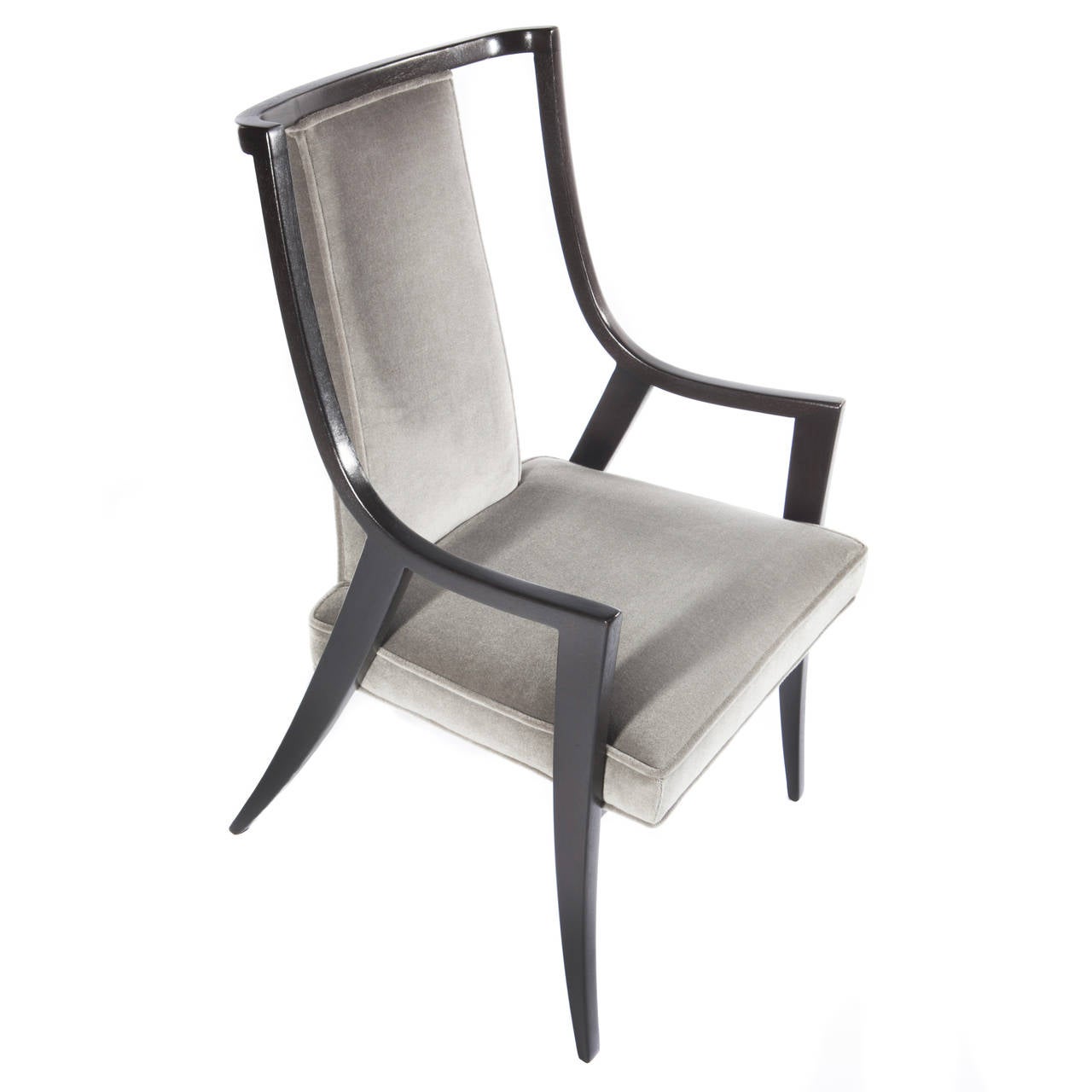 Set of Eight Dining Chairs by Harvey Probber at 1stDibs