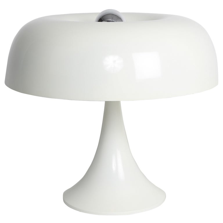 Groovy Robert Sonneman Mushroom Table Lamp, circa 1970s For Sale at 1stDibs