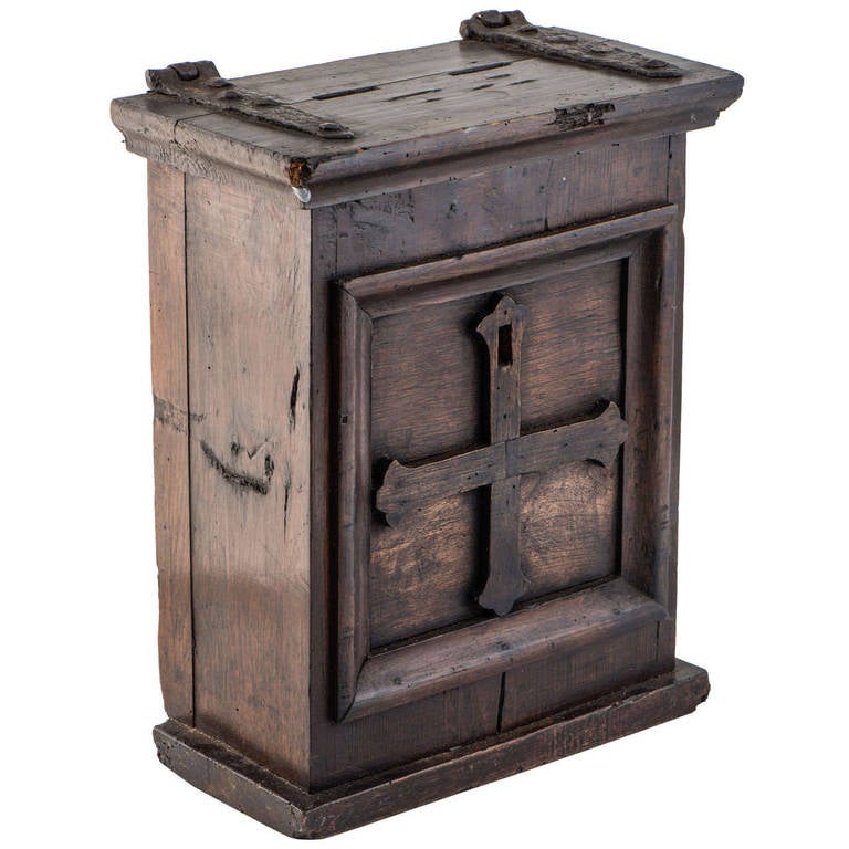 Carved Church Box For Sale at 1stDibs