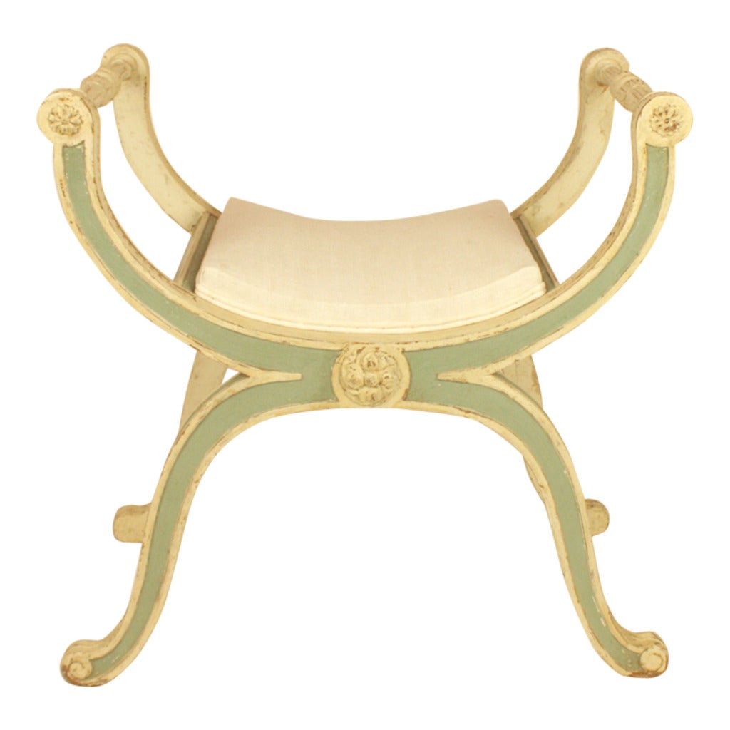 19th Century Curule Tabouret at 1stDibs