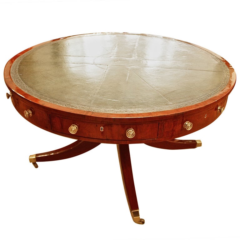Large Mahogany Regency Center Table, circa 1800 For Sale at 1stDibs