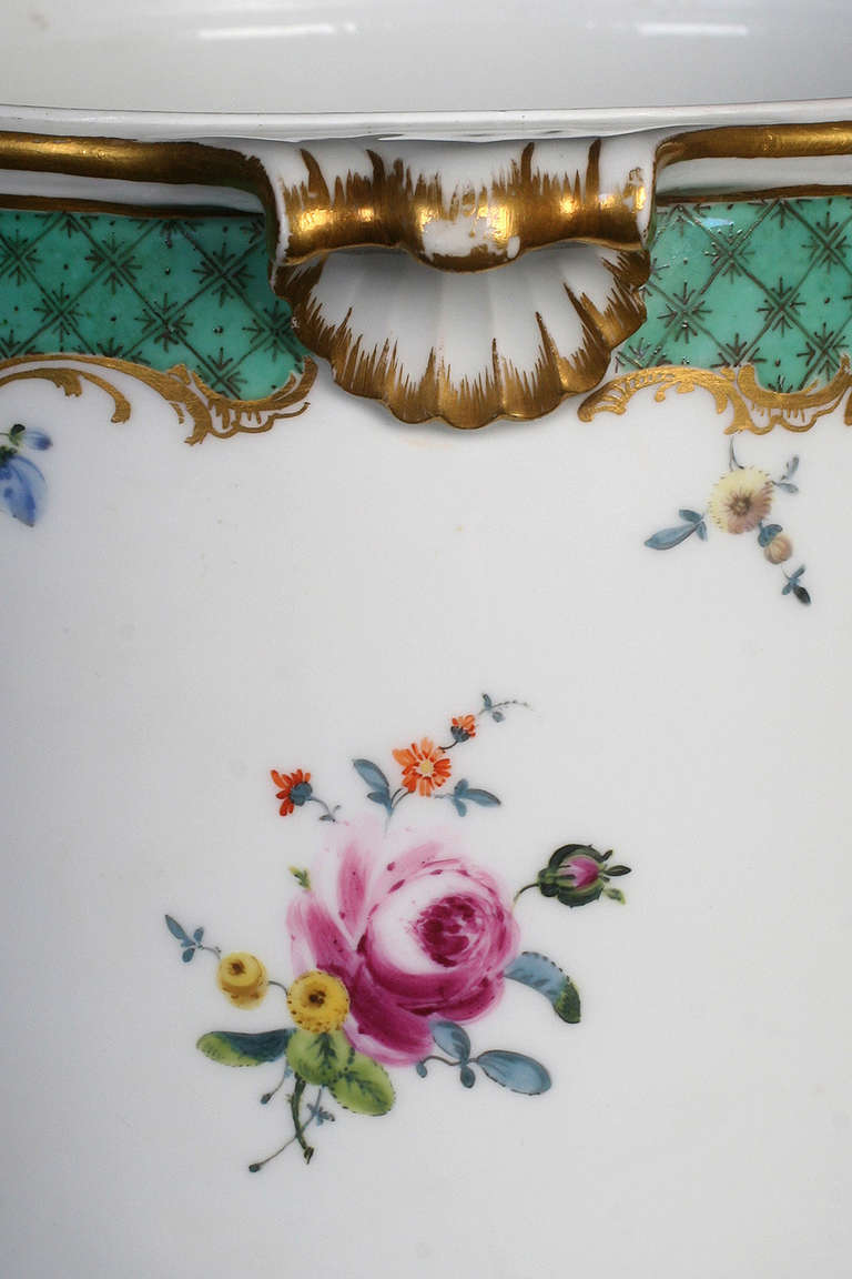 A Large Meissen Cachepot from the Hunting Service of Catherine the ...