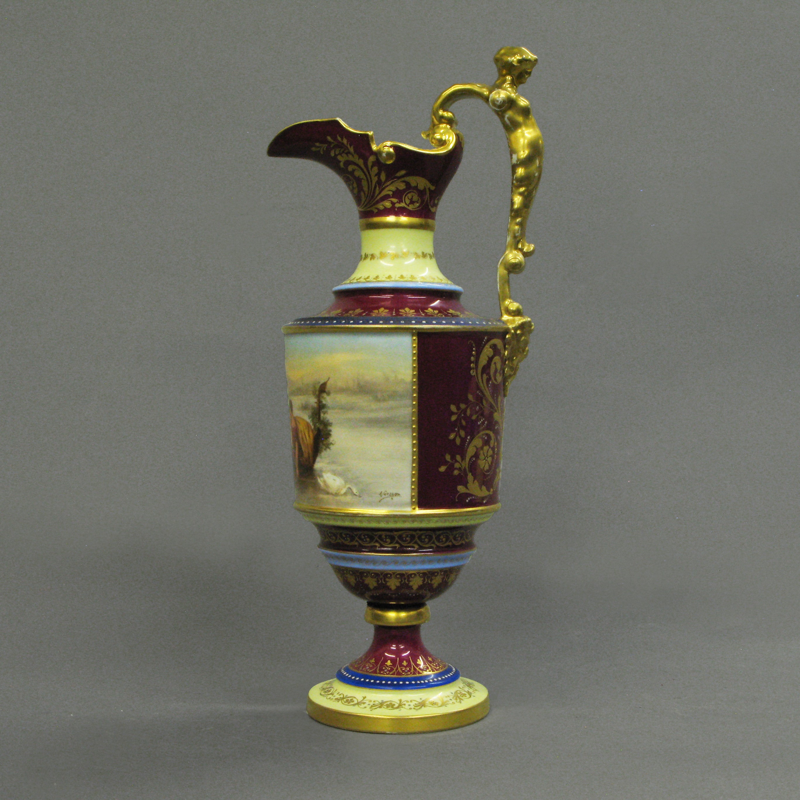 Oversized Vienna Pitcher For Sale at 1stDibs