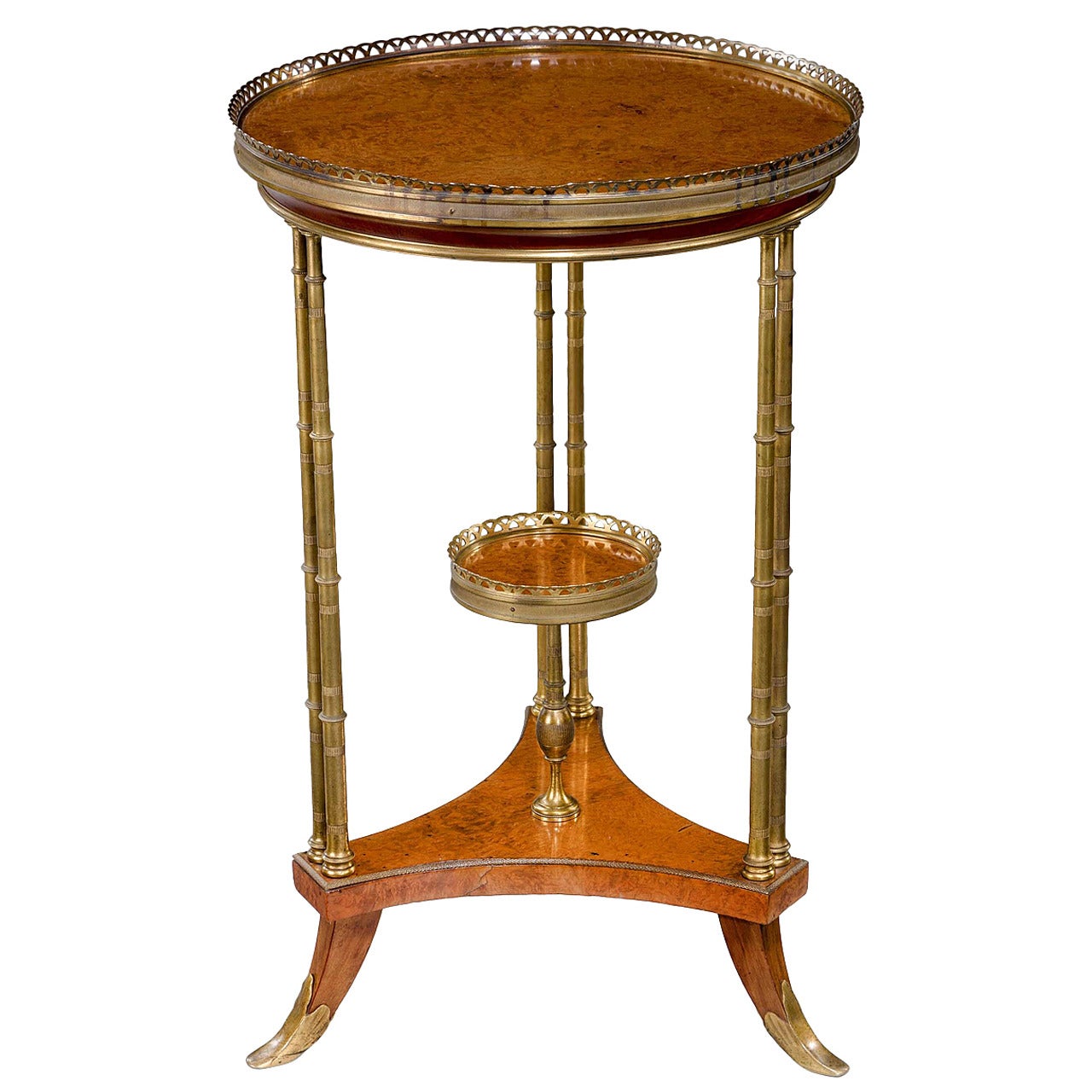 Gueridon Table Attributed to Gabriel Viardot, Late 19th Century For ...