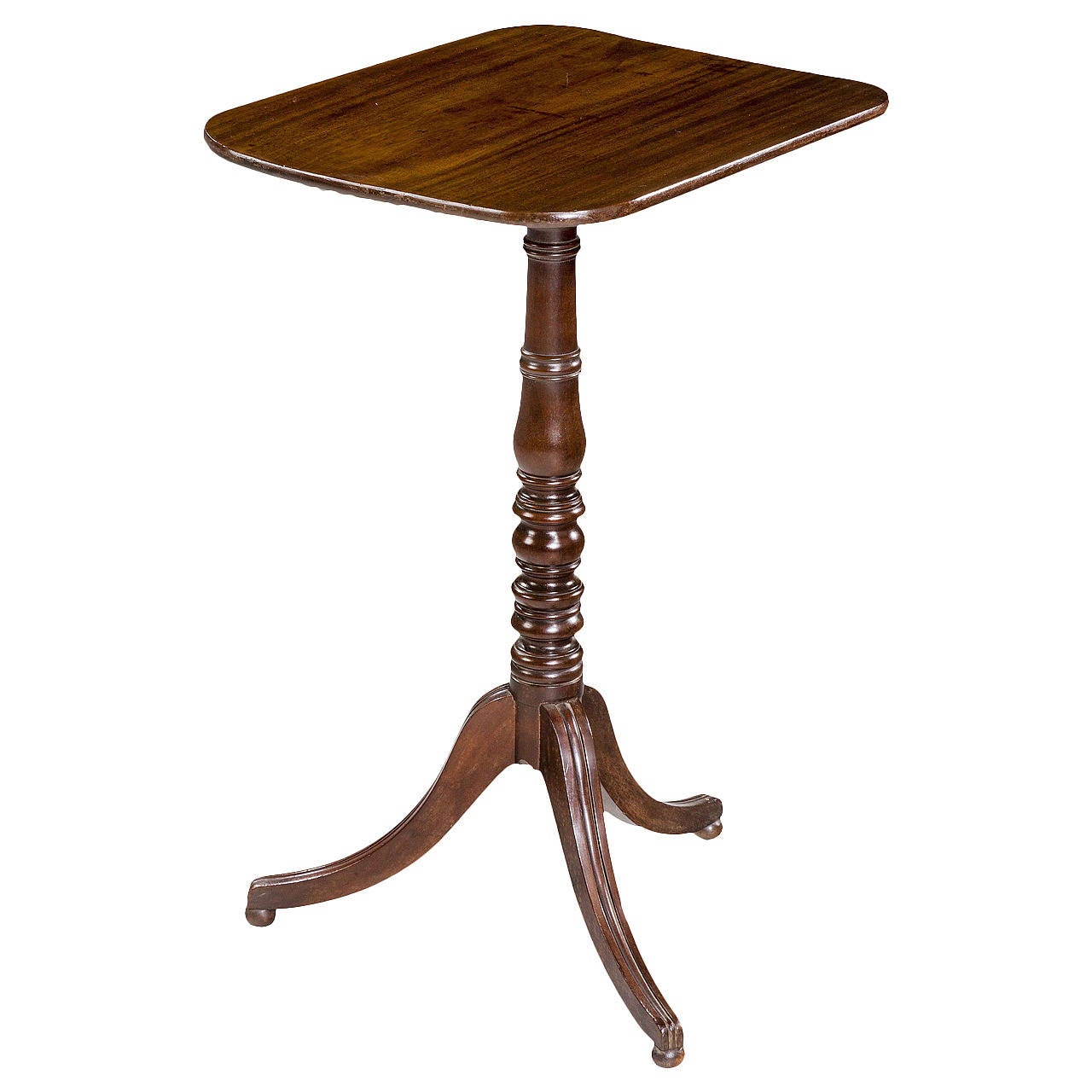 Rare George IV Mahogany Tilt-Top Breakfast Table of Enormous ...