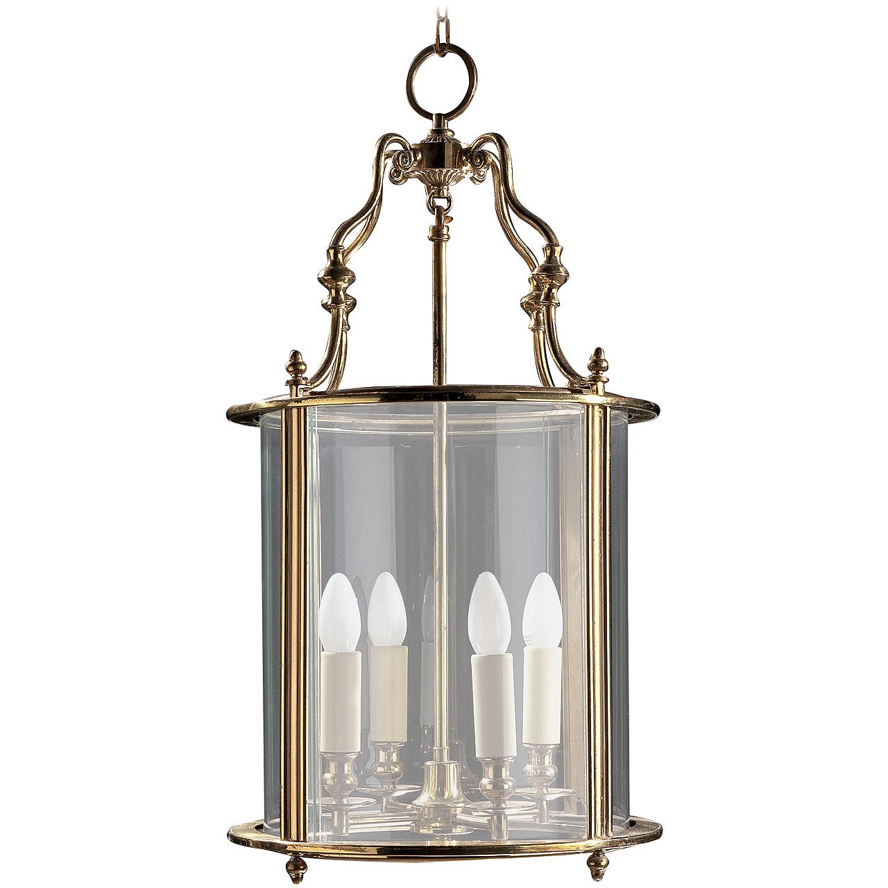 Early 20th Century Gilt Bronze Lantern at 1stDibs