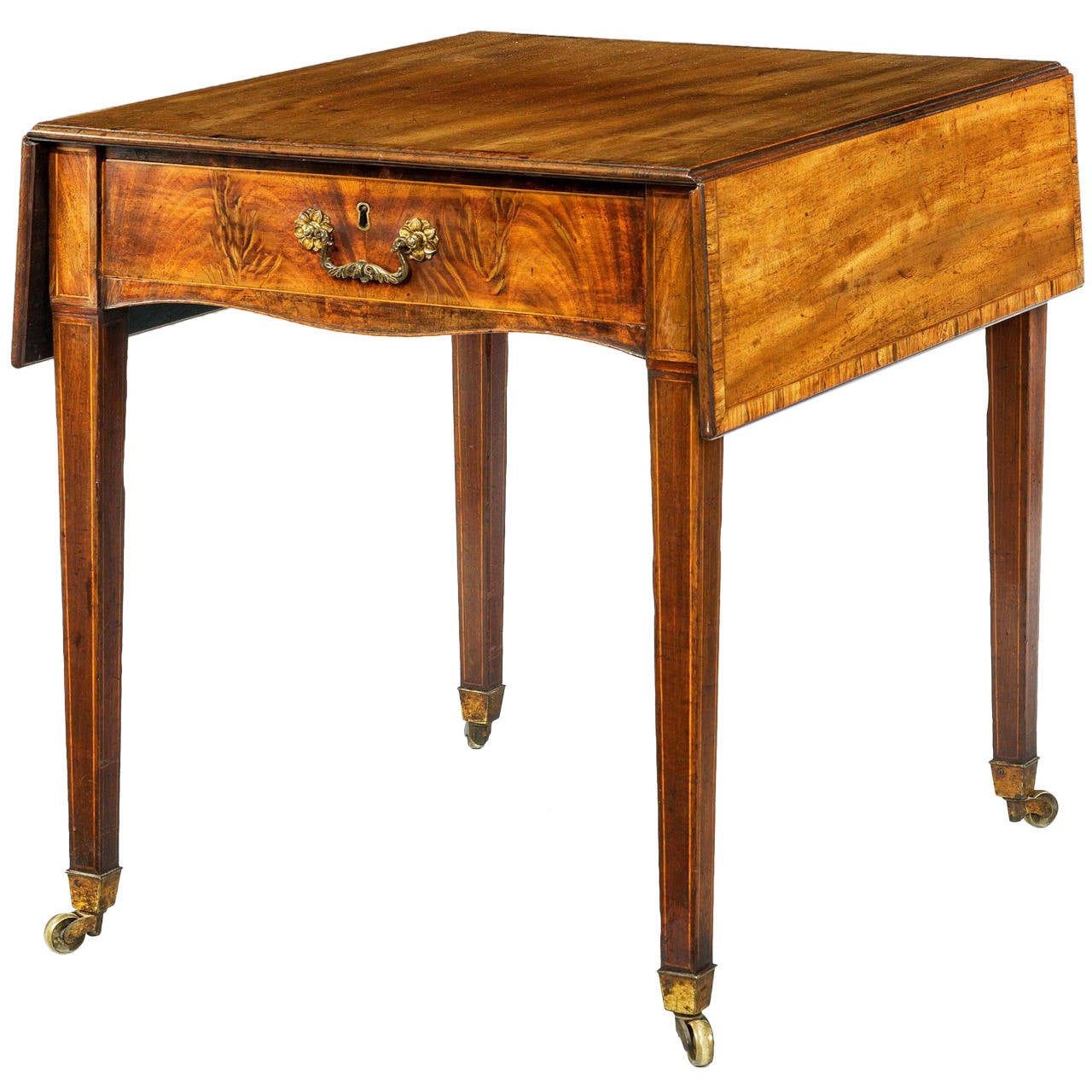 Chippendale Period Pembroke Table For Sale at 1stdibs