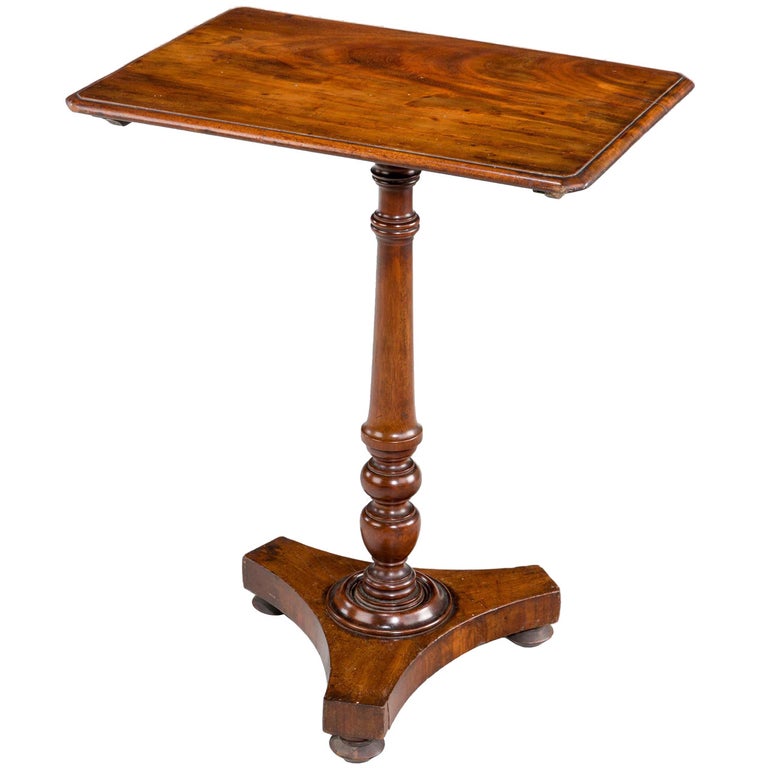 Regency Period Mahogany Tilt Table For Sale at 1stDibs