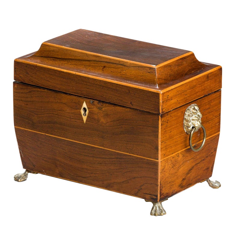 Regency Period Tea Caddy at 1stDibs | regency tea caddy