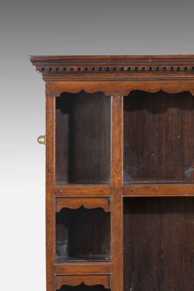 Late 18th Century Delft Rack in Oak at 1stDibs | delft rack shelf