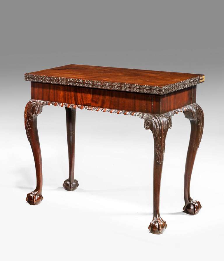 Chippendale Period Tea Table at 1stDibs | chippendale tea table