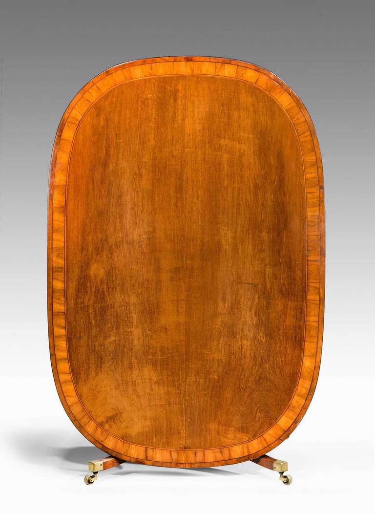 George III Period Mahogany Dining Table at 1stDibs