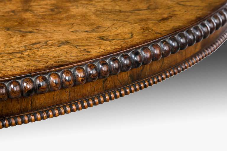 Regency Period Oval Centre Table at 1stDibs