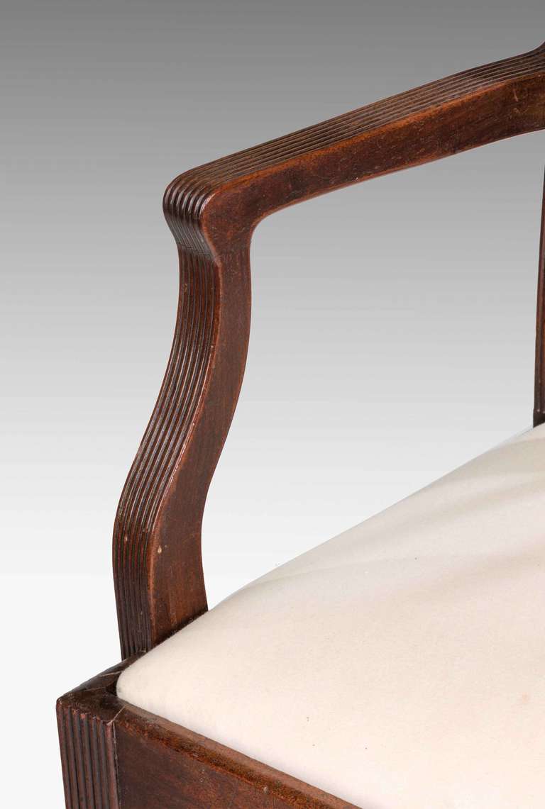 Pair of 18th Century Sheraton Period Elbow Chairs at 1stDibs | sheraton ...