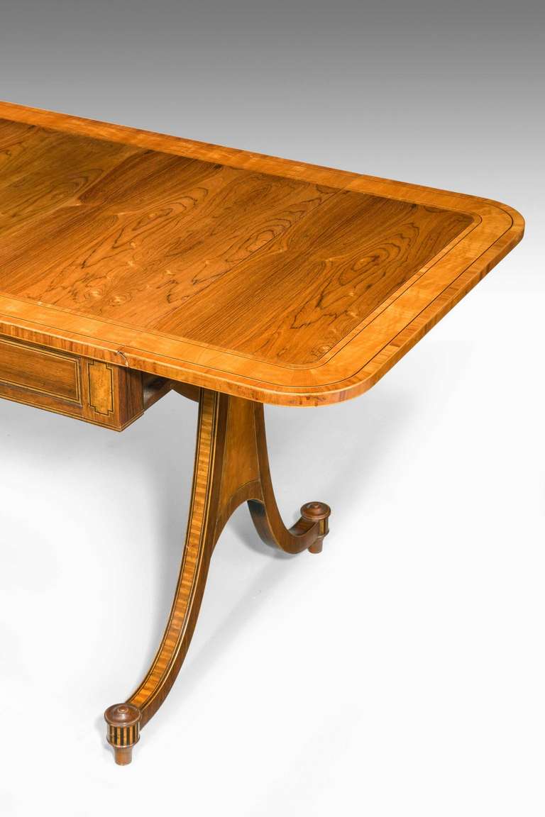 Regency Design Sofa Table at 1stDibs
