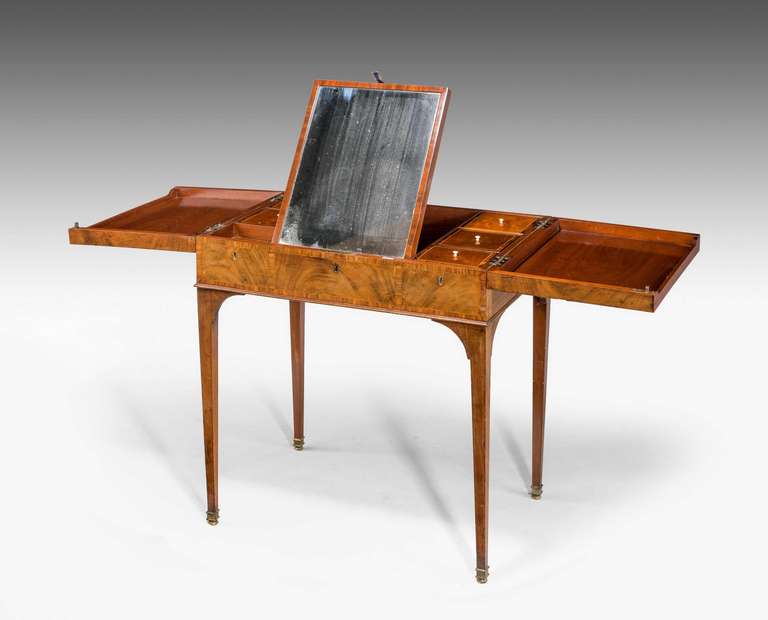 George III period Gentleman's Dressing Table at 1stDibs