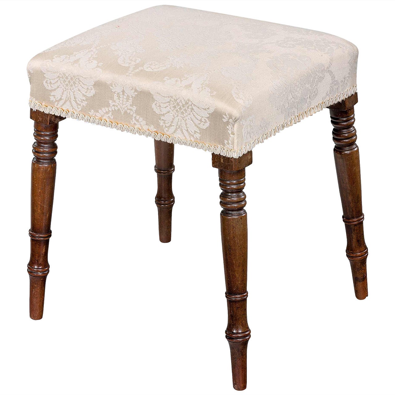 Pair of George I Oak Long Stools For Sale at 1stDibs