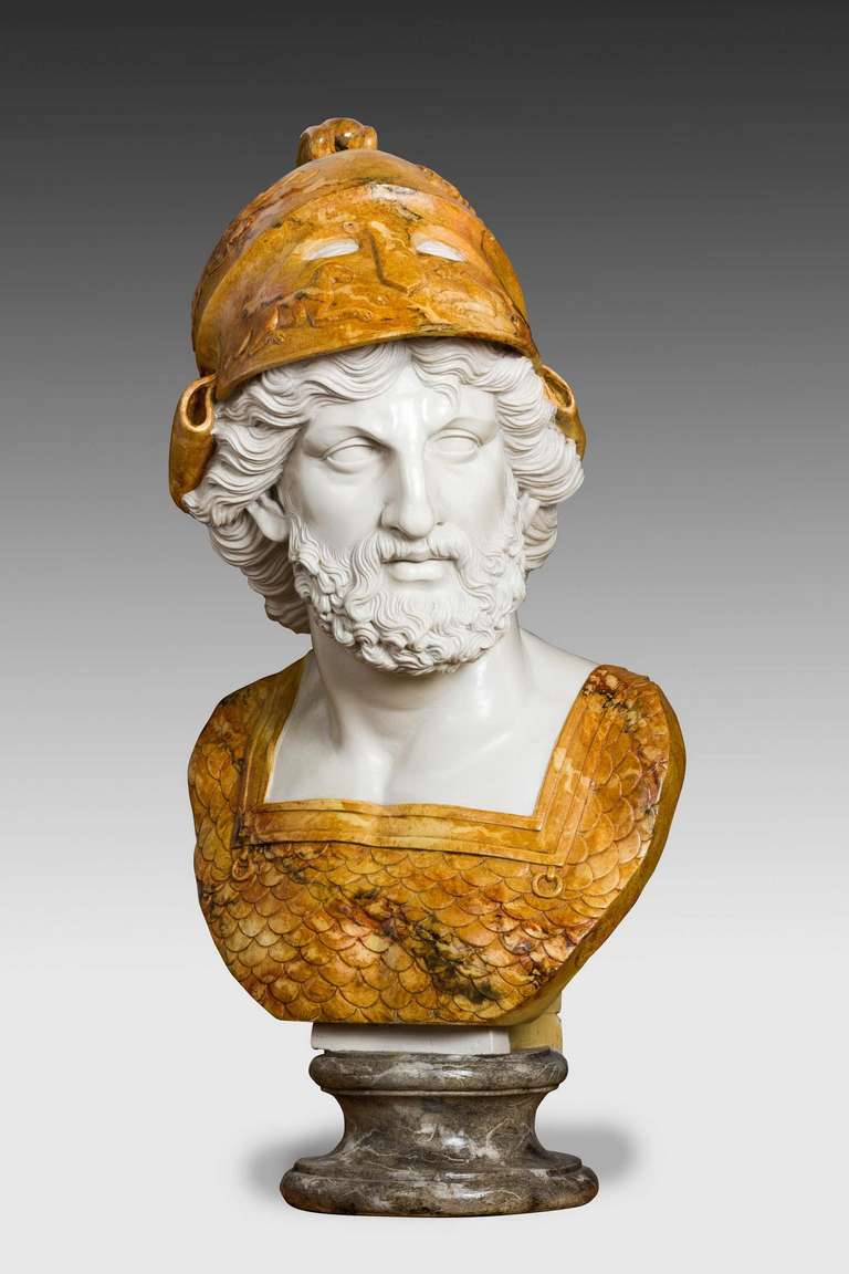 Late 20th Century Ajax Bust at 1stDibs