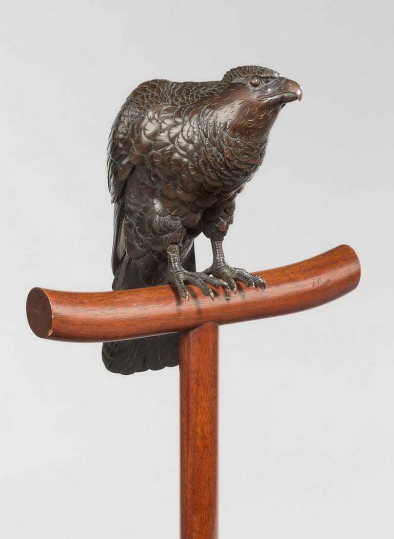 Pair of 19th Century Raptors, Meiji Period at 1stDibs