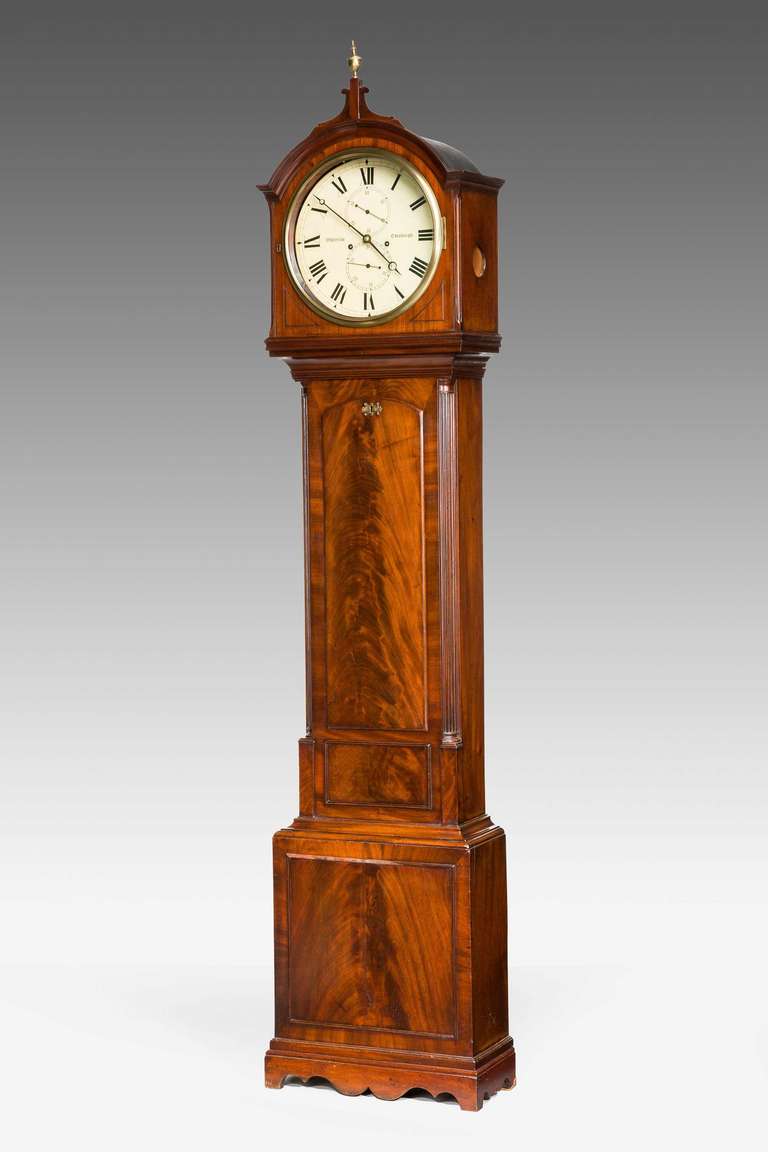 Early 19th Century Longcase Clock By Whitelaw Of Edinburgh at 1stDibs
