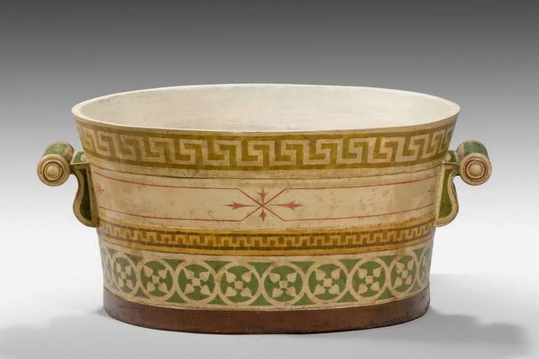 19th Century Toleware Foot Bath at 1stDibs