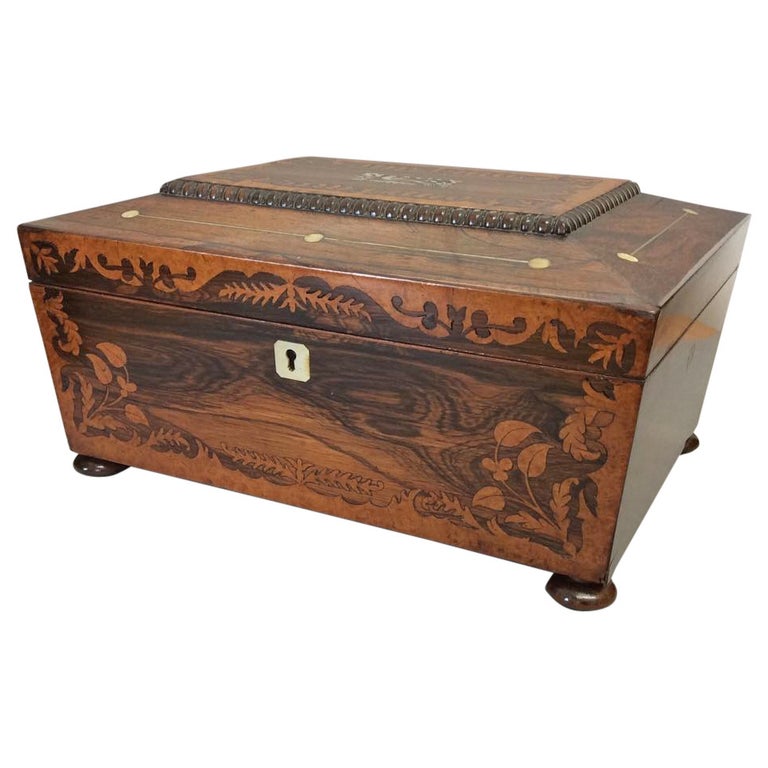 Early 19th Century Work Box at 1stDibs