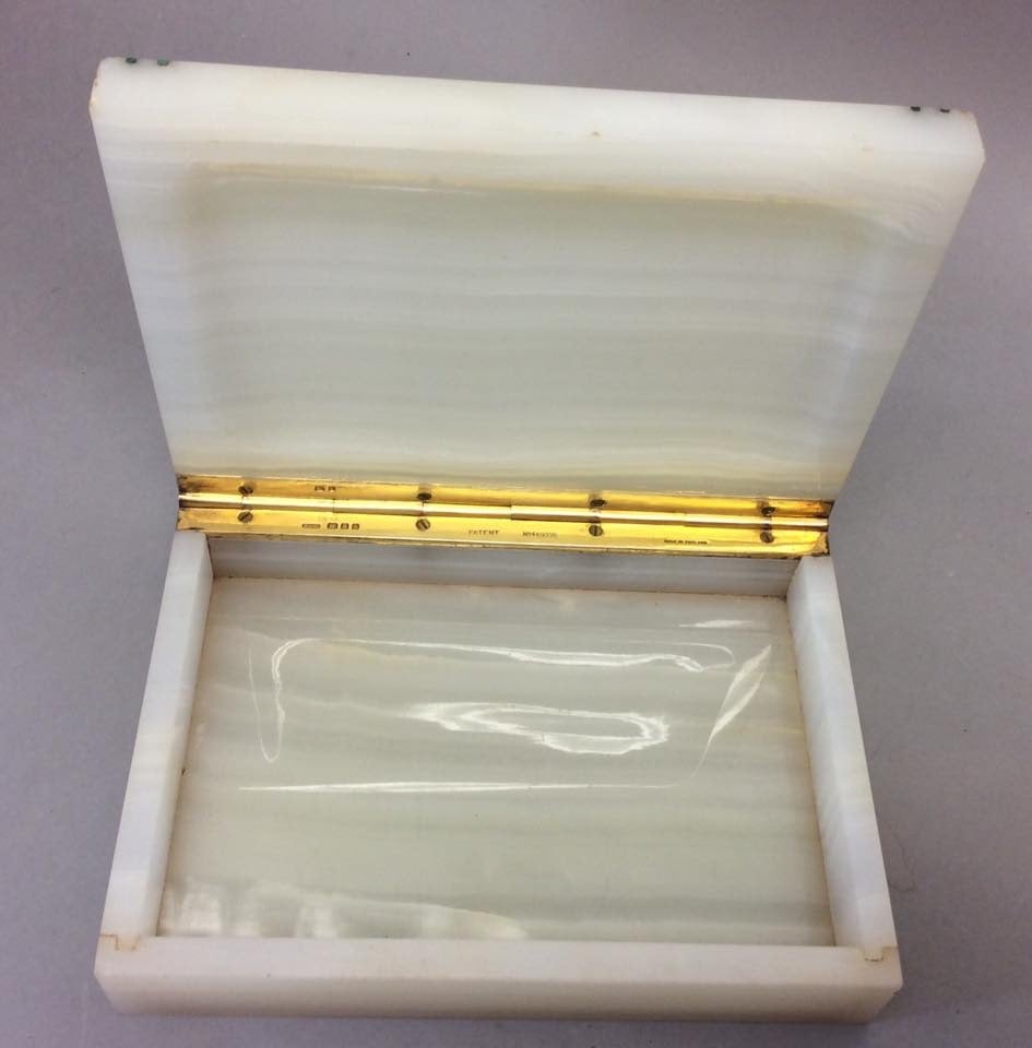 Early 20th Century Marble Cigarette Box at 1stDibs