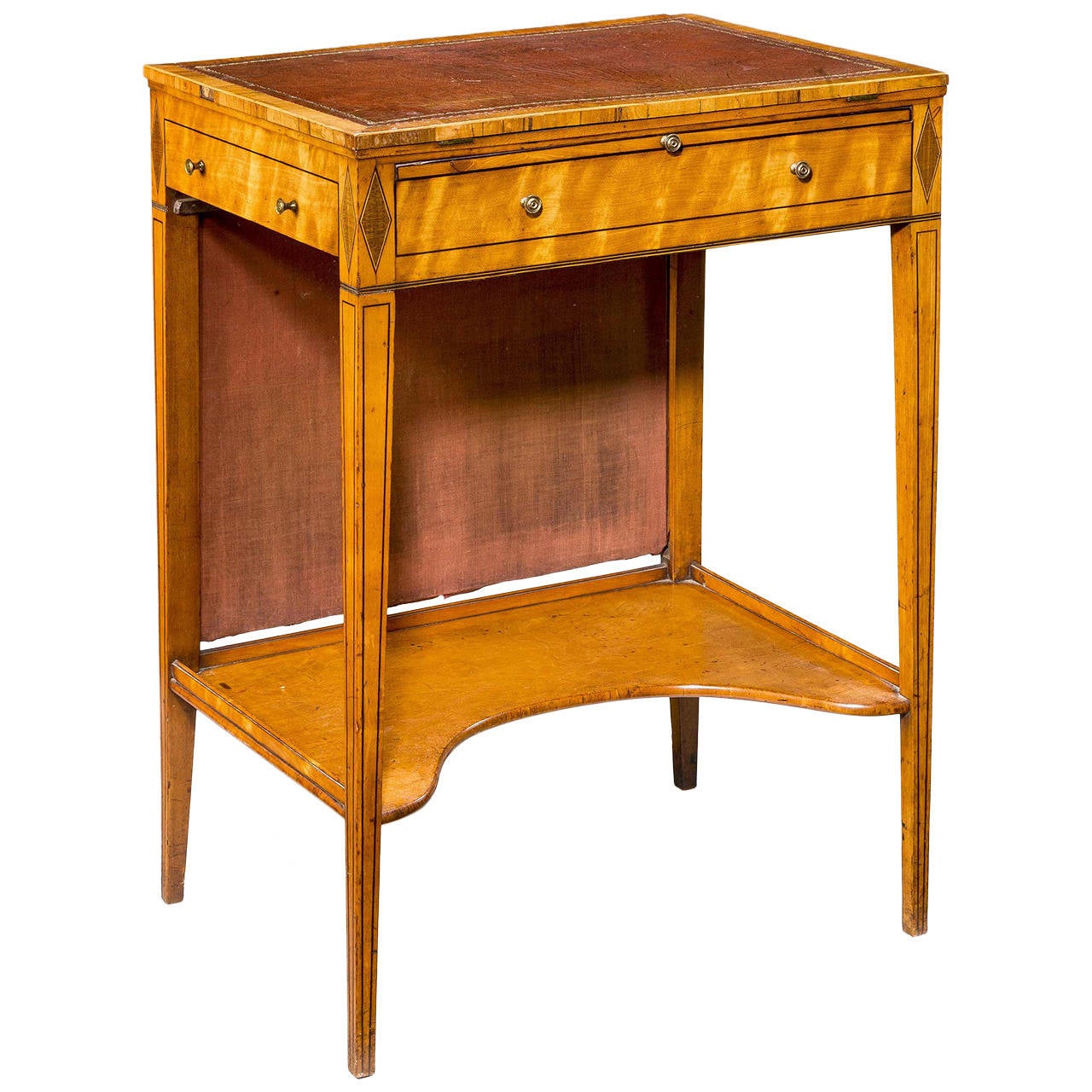 Aesthetic Period Ebonised Writing Table by James Shoolbred and Co at ...