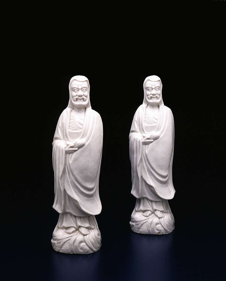 Pair of Figures of Damo For Sale at 1stDibs