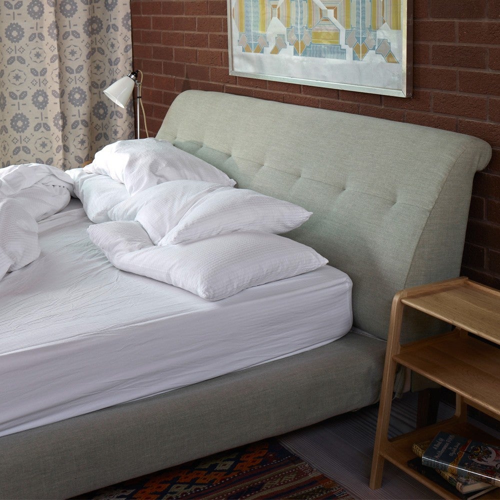 Matthew Hilton for SCP Queen Oscar Bed COM For Sale at 1stDibs | scp bed