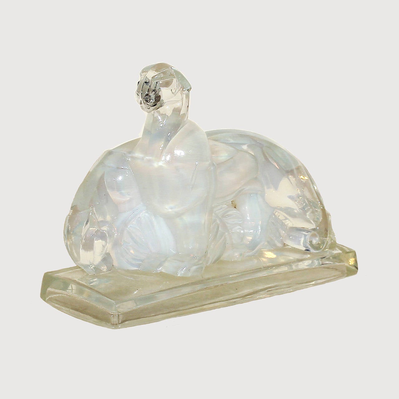 Sabino Paris - Art Deco "Panthers Couple" large sculpture at 1stDibs