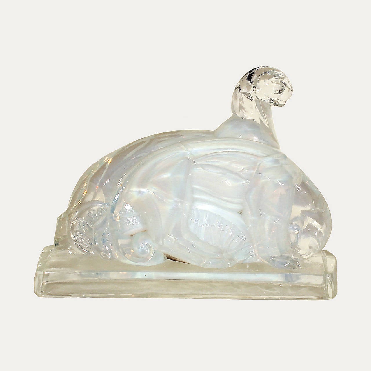 Sabino Paris - Art Deco "Panthers Couple" large sculpture at 1stDibs