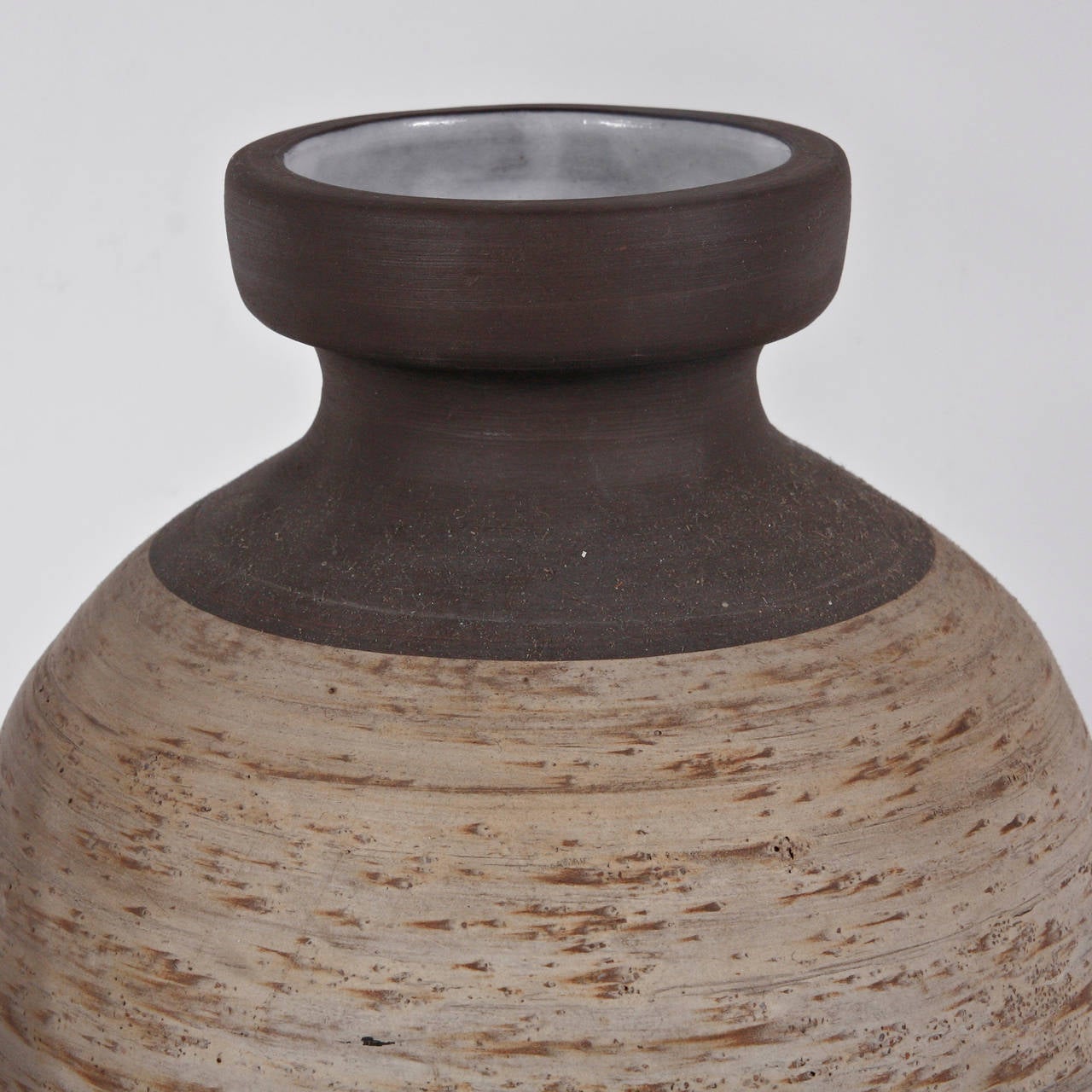 Pair of Ravelli Ceramic Vases For Sale at 1stDibs