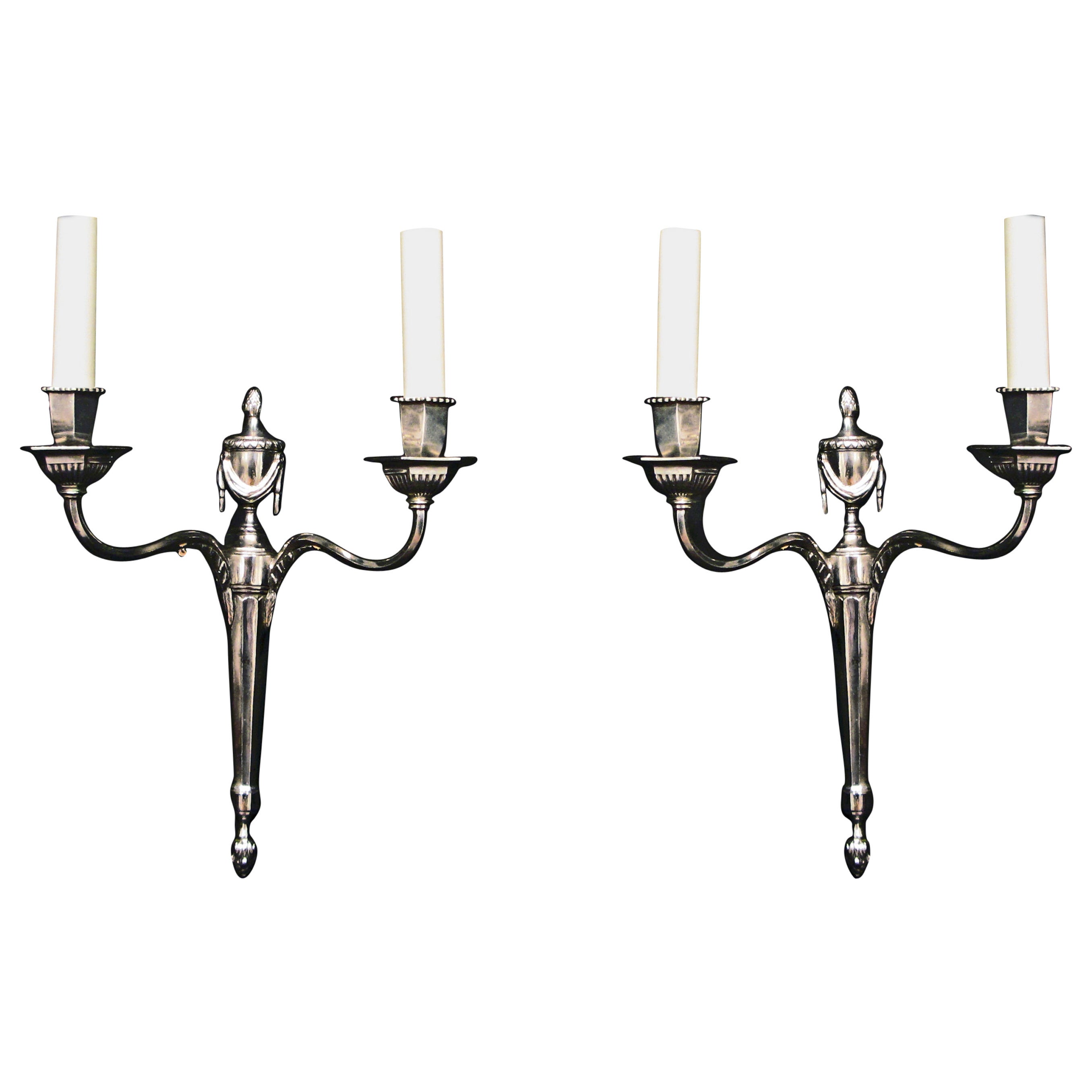 Pair of Neoclassical Wall Lights at 1stDibs