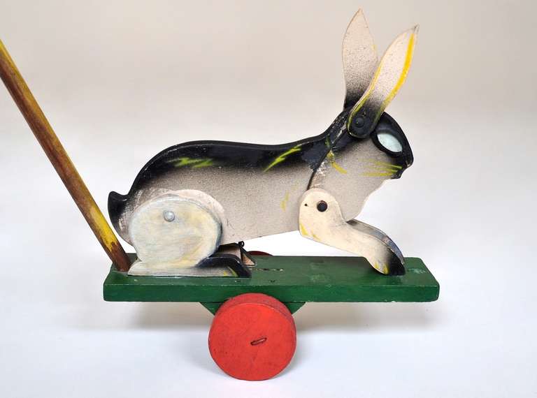 1930s French Toy Rabbit at 1stDibs | bonzo bunny toy
