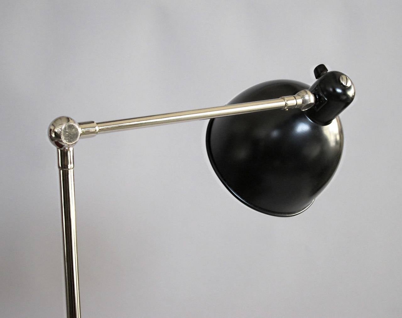 Workshop Clamp Lamp by Belmag, 1940s at 1stDibs