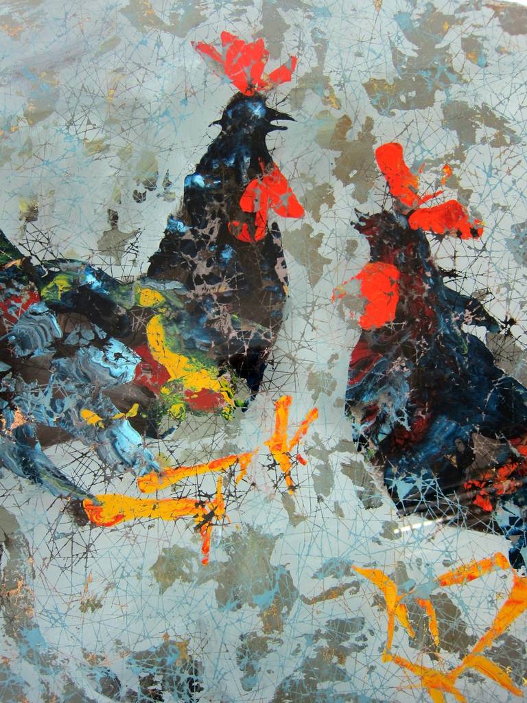 Duilio Barnabé (Dubé) for Fontana Arte Painted Glass Plate For Sale at ...