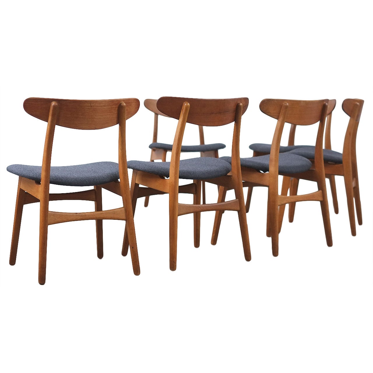 Hans Wegner CH30 Chairs at 1stDibs | hans wegner ch 30 chair, ch30-