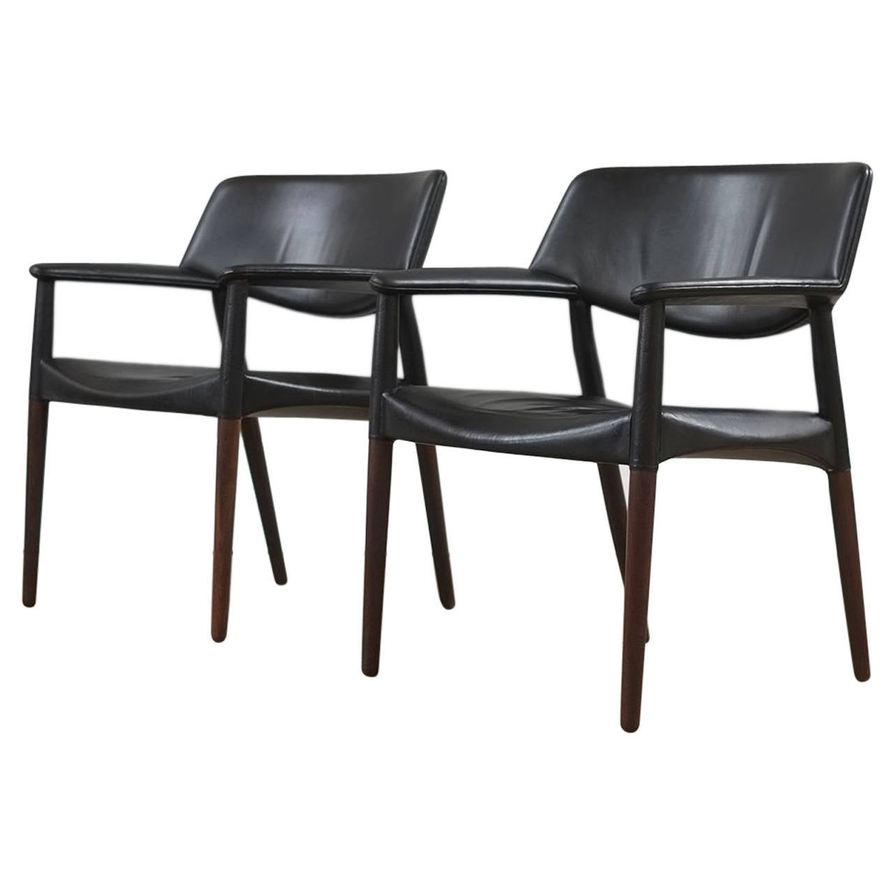 Ejner Larsen and Aksel Bender Madsen Chairs For Sale at 1stDibs