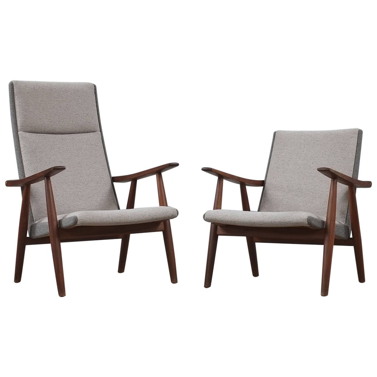 Hans Wegner GE260 Chairs at 1stDibs