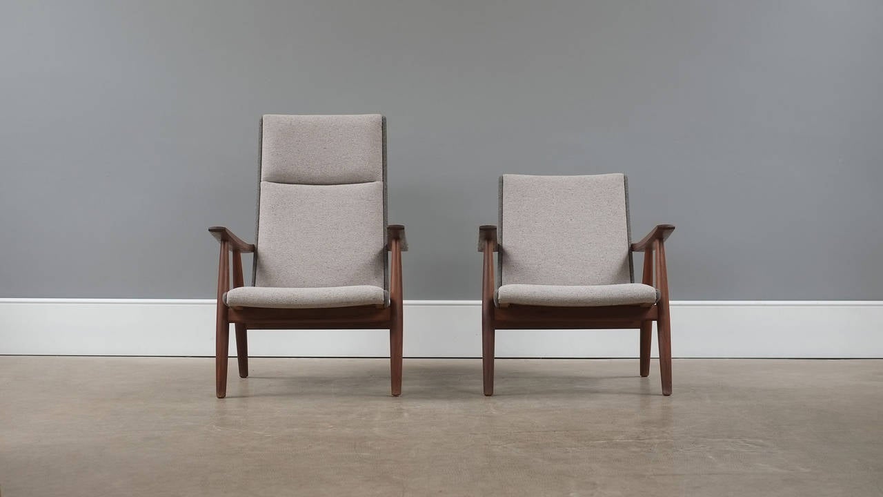 Hans Wegner GE260 Chairs at 1stDibs