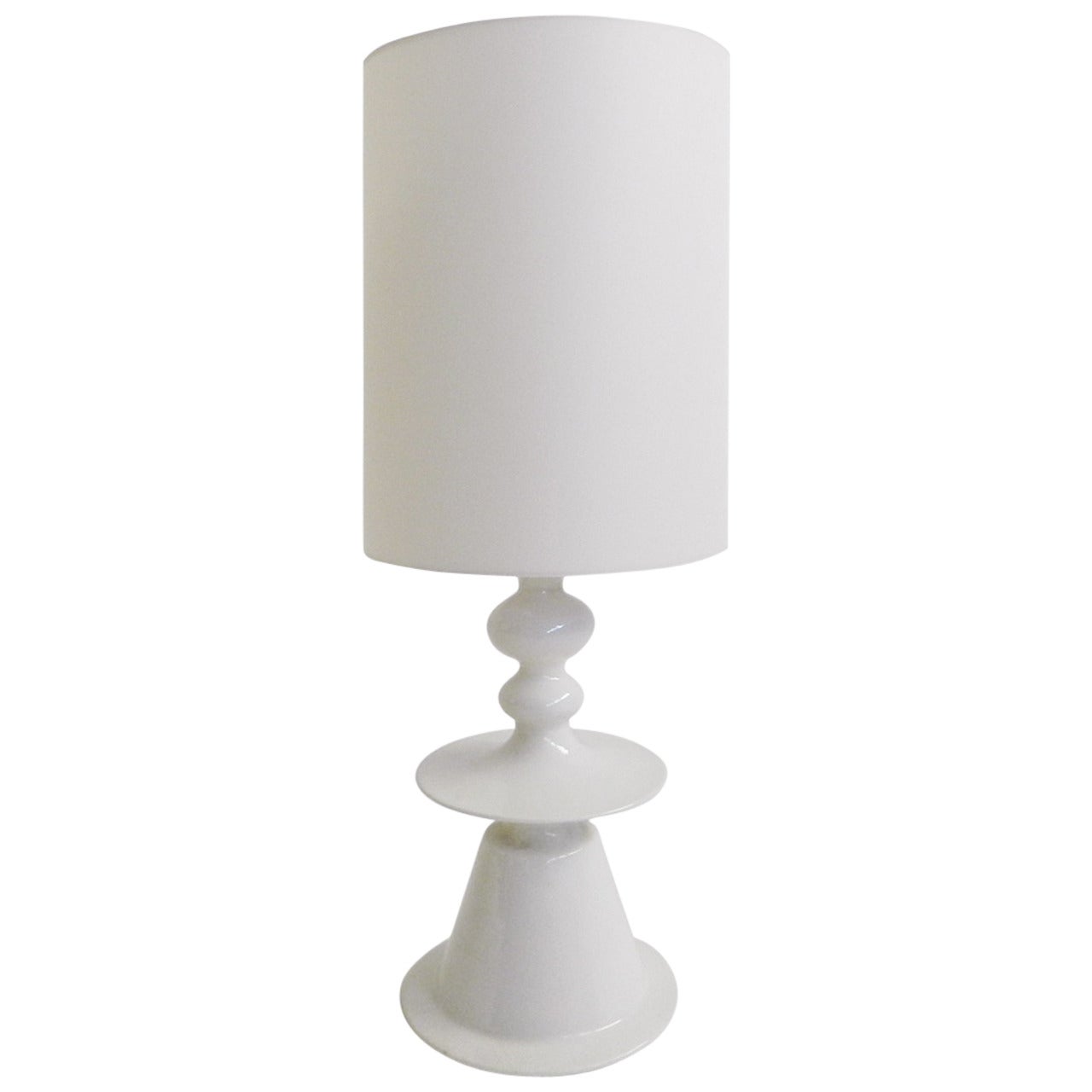 Ceramic Table Lamp by Swiss Ceramist Margrit Linck at 1stDibs