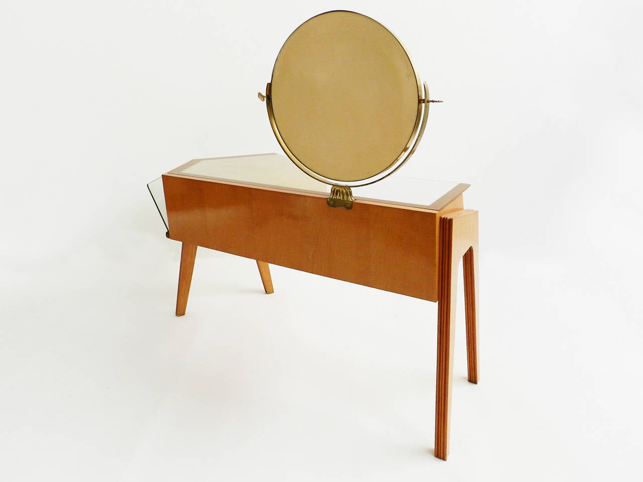 Asymmetrical Vanity Desk at 1stDibs