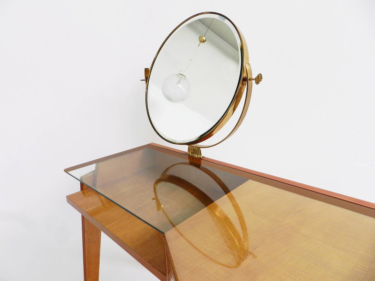 Asymmetrical Vanity Desk at 1stDibs