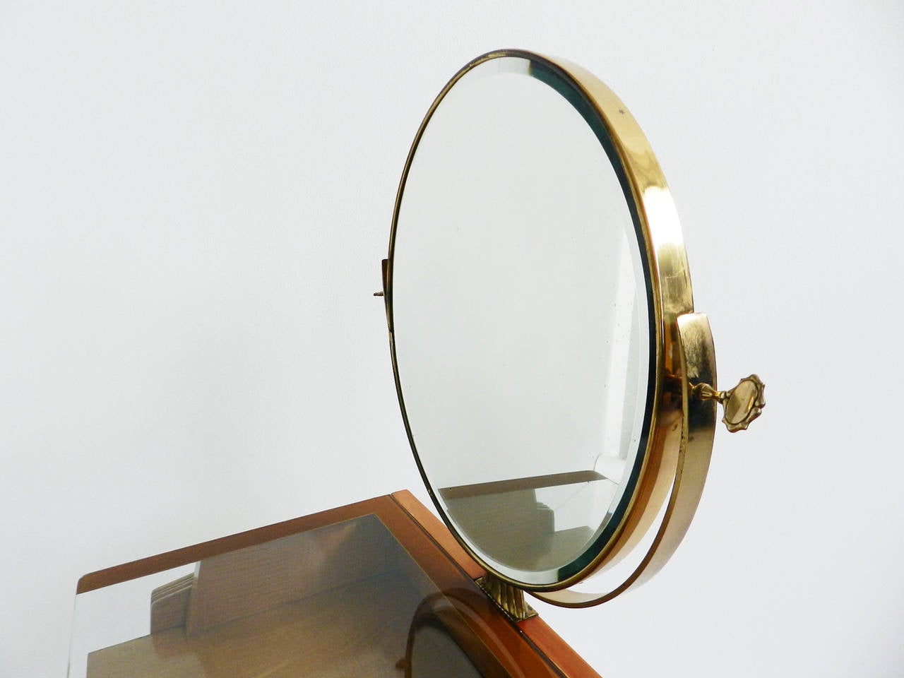 Asymmetrical Vanity Desk at 1stDibs