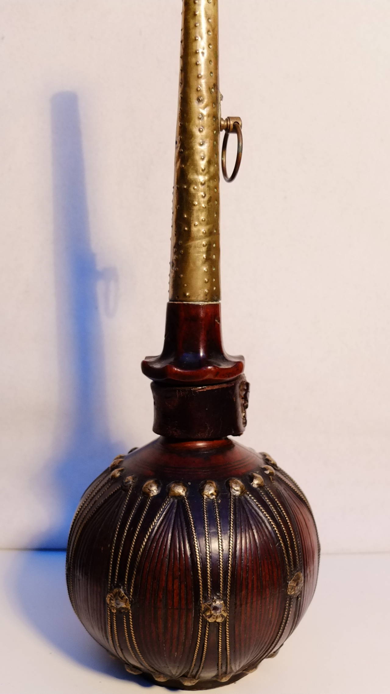 19th North Africa Powder Flask at 1stDibs