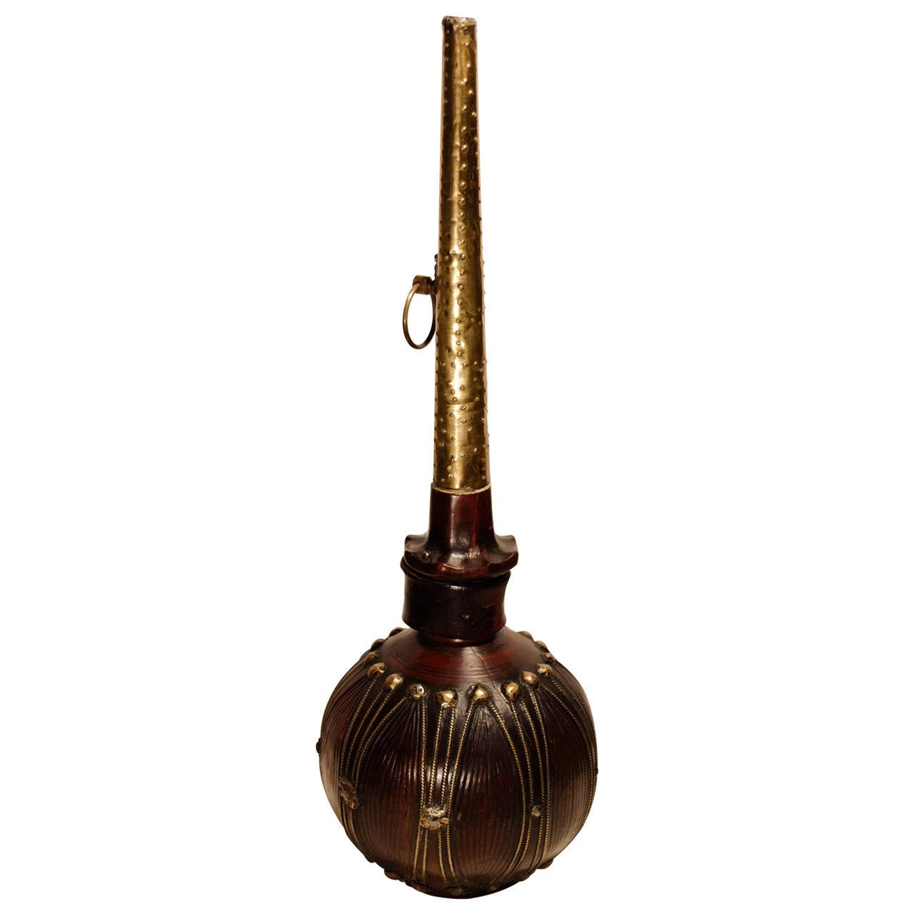19th North Africa Powder Flask at 1stDibs