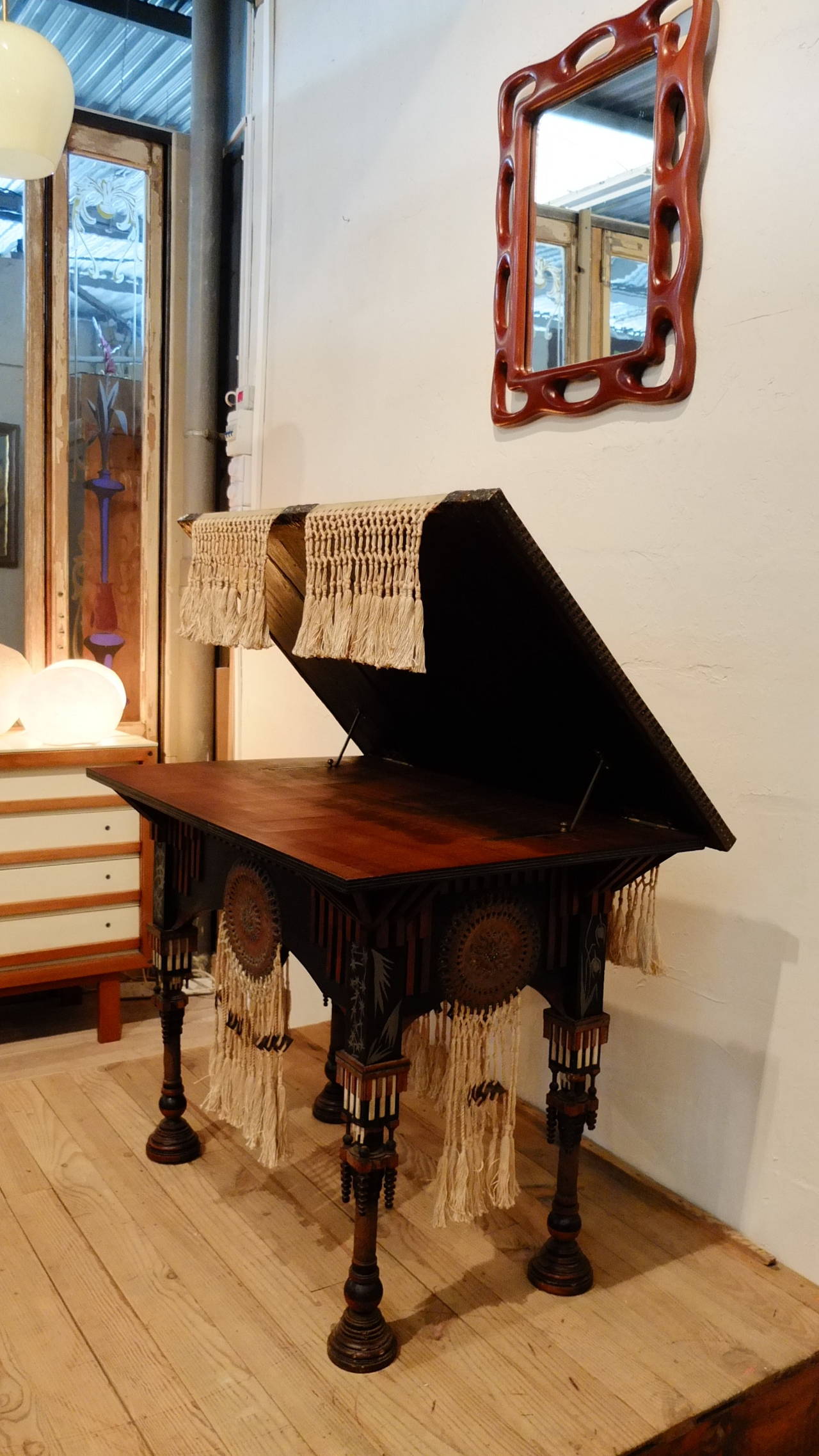 Exceptional Carlo Bugatti Table at 1stDibs